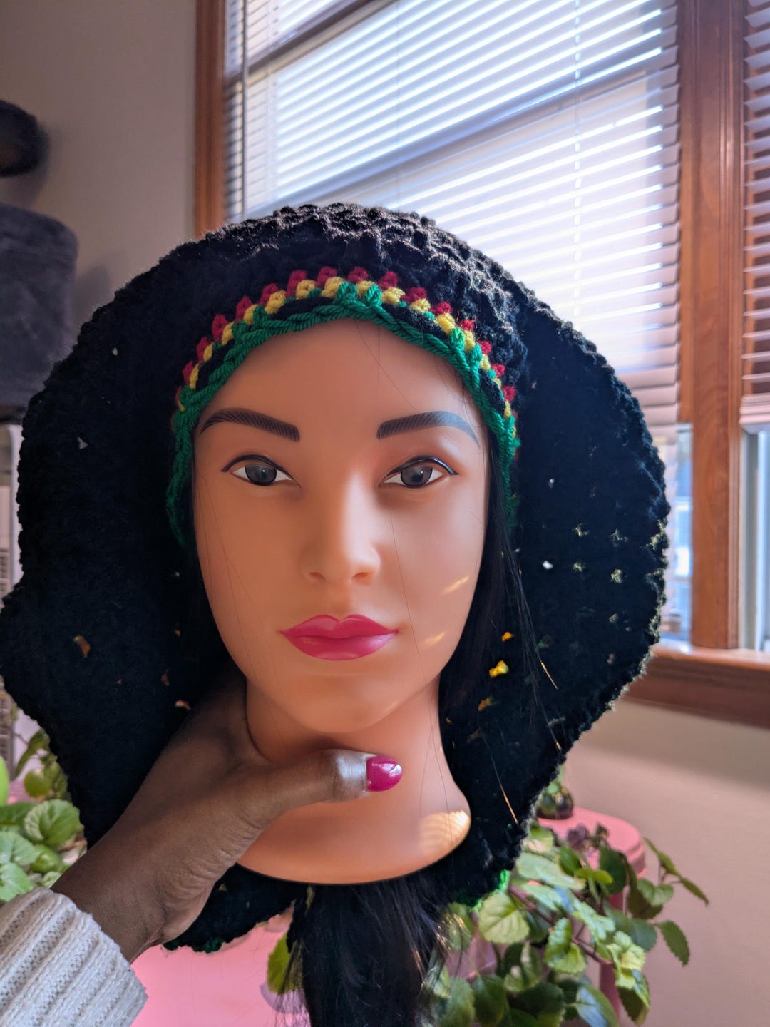 Star Slouchy Loc/big Hat in BHM Colors - Etsy