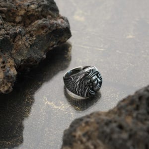 925 Sterling Silver Men's Ring,indian Silver Ring, Handmade Men's Ring ...
