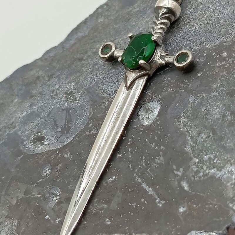 Mens Sword Necklace Pendant - Etsy