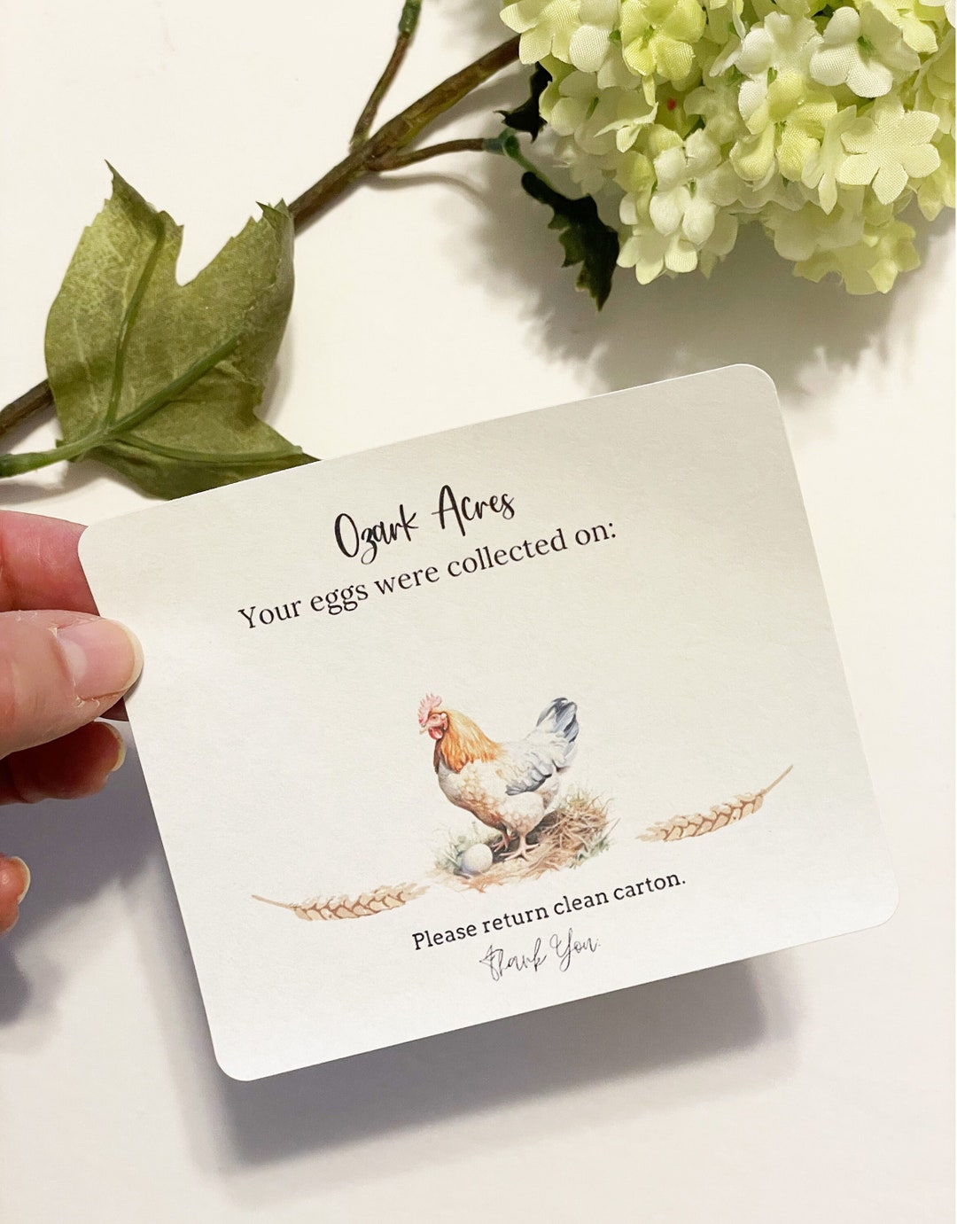 Personalized Egg Carton Labels – Custom Coop Name Stickers – Farmhouse ...