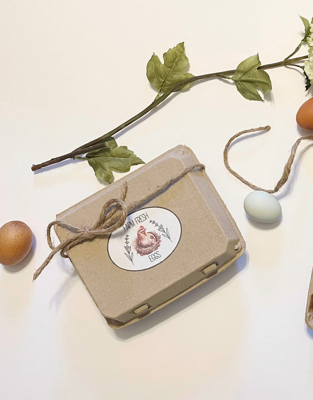 Custom Fresh Eggs Stickers Egg Label Egg Carton Label Farmhouse Custom ...