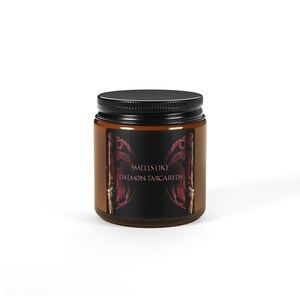 Smells Like Daemon Targaryen Soy Scented Candle, HOTD Inspired Scented ...