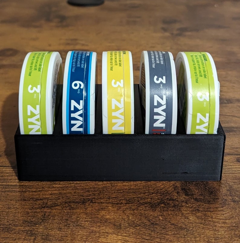 Custom Zyn Can Desk Organizer Sleek Drawer Caddy for Nicotine Pouch ...