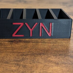 Custom Zyn Can Desk Organizer Sleek Drawer Caddy for Nicotine Pouch ...