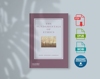 The Fundamentals of Ethics 5th Edition 5E - Etsy