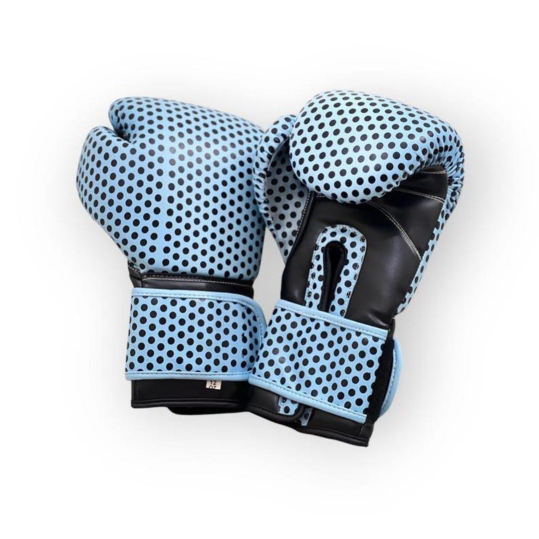 Polka Dot Leather Boxing Gloves, Heavy Boxing Gloves, Training ...