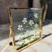 Handmade Daisy Garden Glass Art: Whimsical Floral Desktop Decor - Etsy