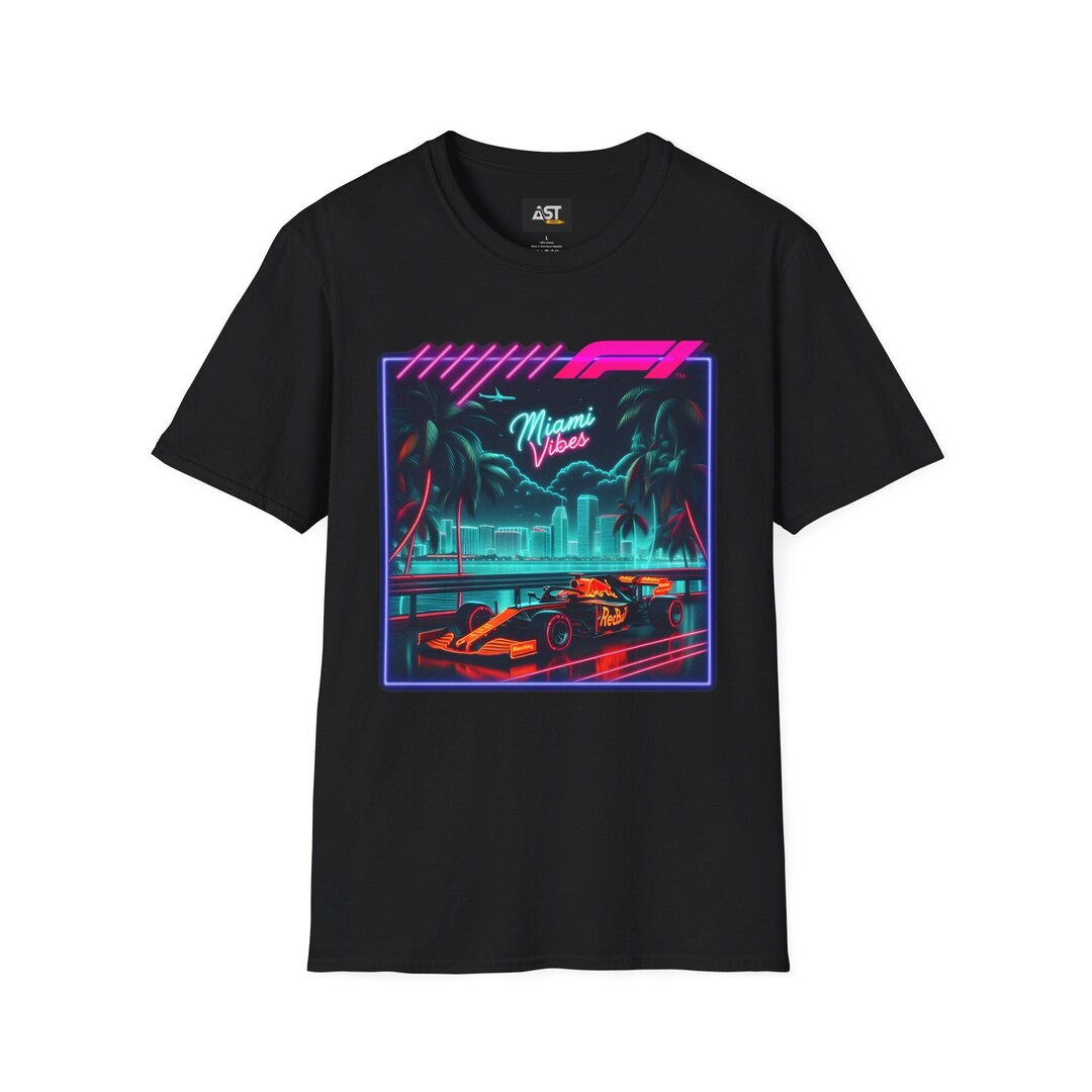 Formula 1 Miami GP T-shirt, F1 T-shirt, Formula 1 T-shirt, F1 Circuit ...