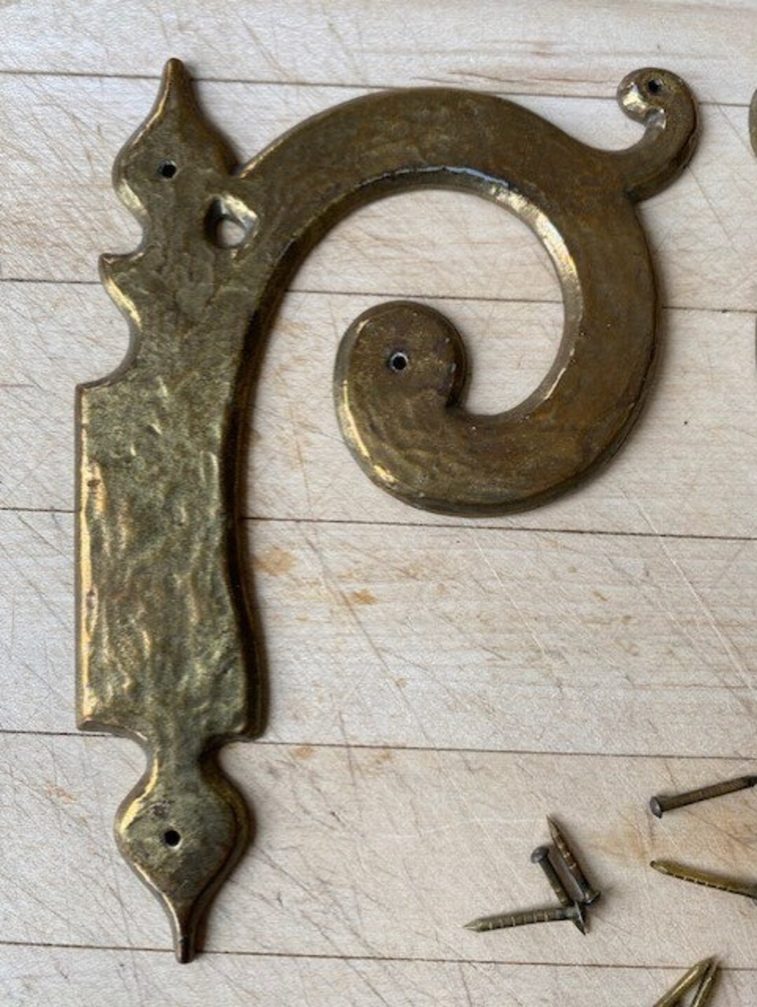 Flat Decorative Door Frame Corner Braces, Brackets, Fasteners, Set of 4 ...