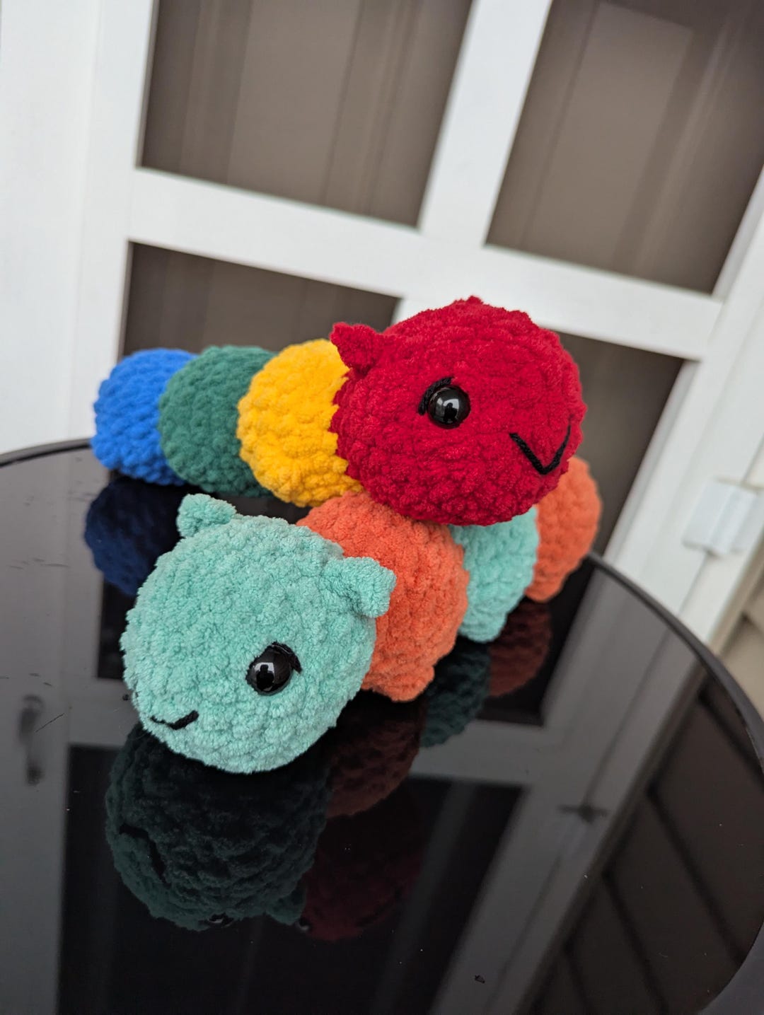 Crochet Caterpillar Stuffed Animal - Etsy