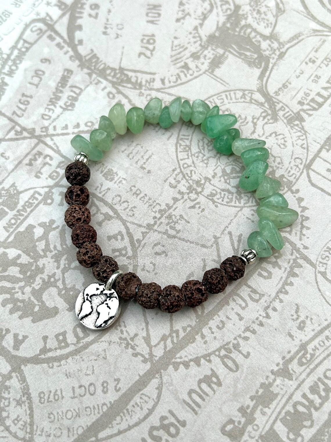 Earth Stretchy Bracelet - Etsy