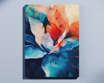 Colorful Floral Abstract Printable Art, Part 2 - Etsy