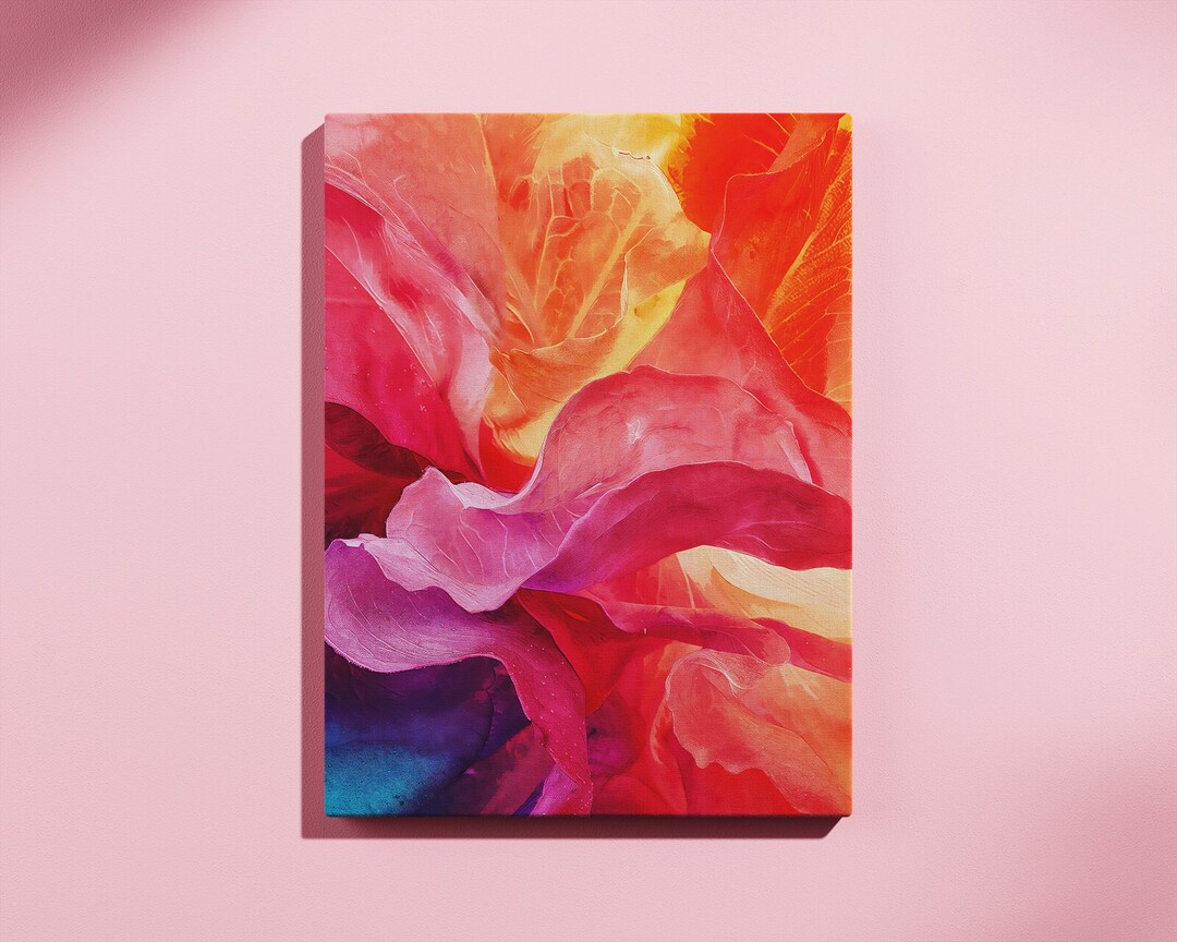 Colorful Floral Abstract Printable Art, Part 2 - Etsy