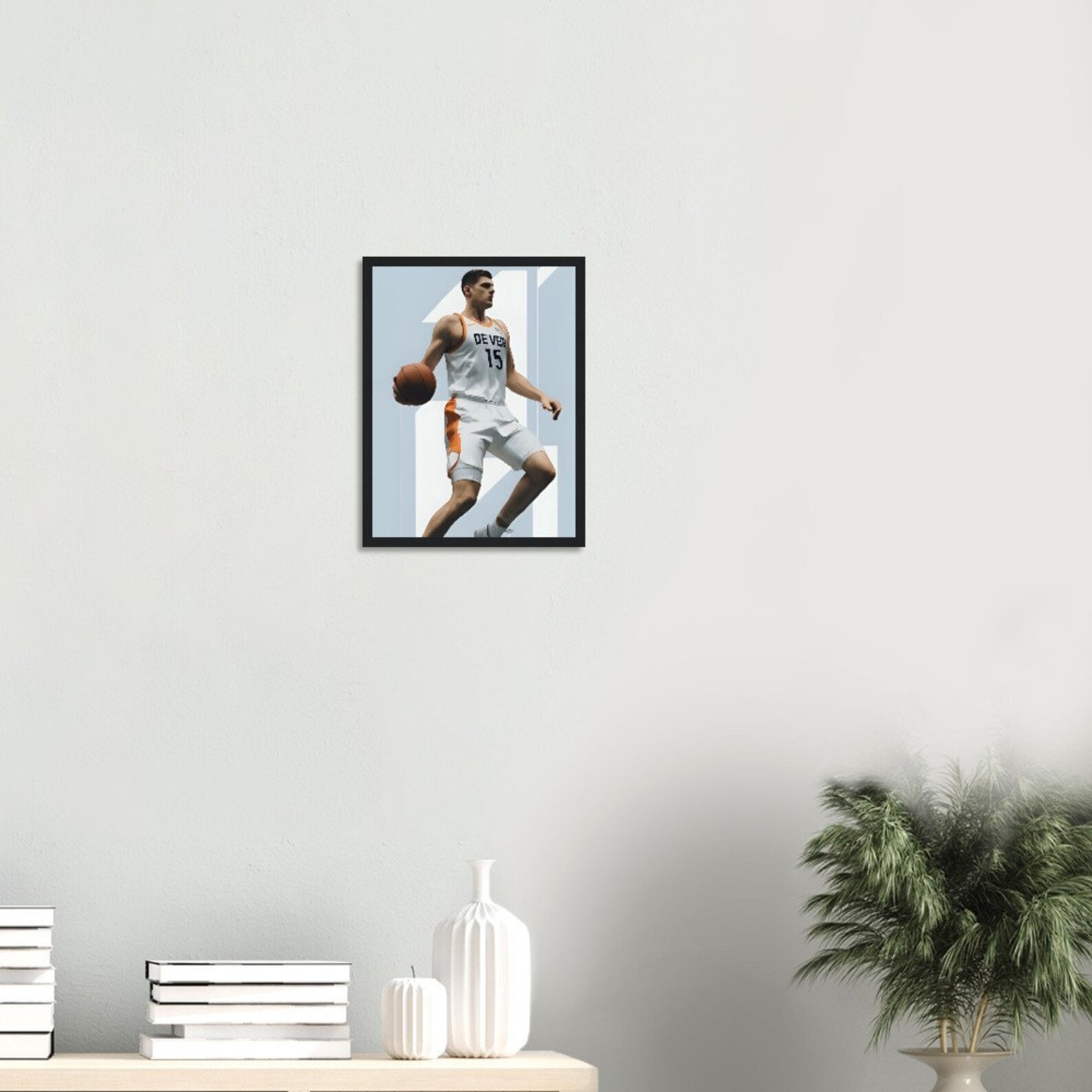 NBA Wallart Nikola Jokic Poster Highquality Framed Picture of the ...