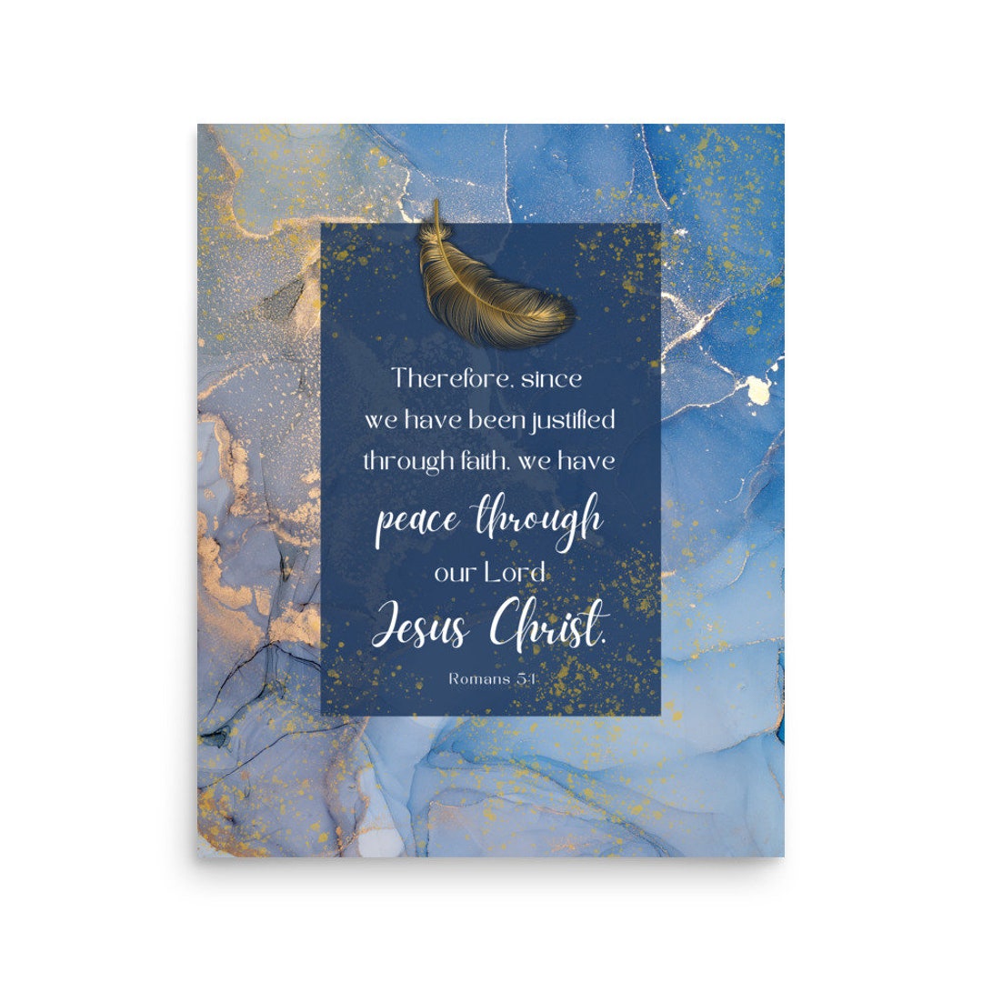 Peace Through Jesus - Etsy