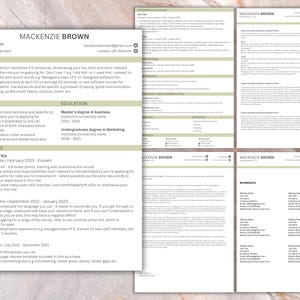 Ultimate Cv/resume Template Bundle for Recruiters: Editable in Canva - Includes Cover Letters, Q ...