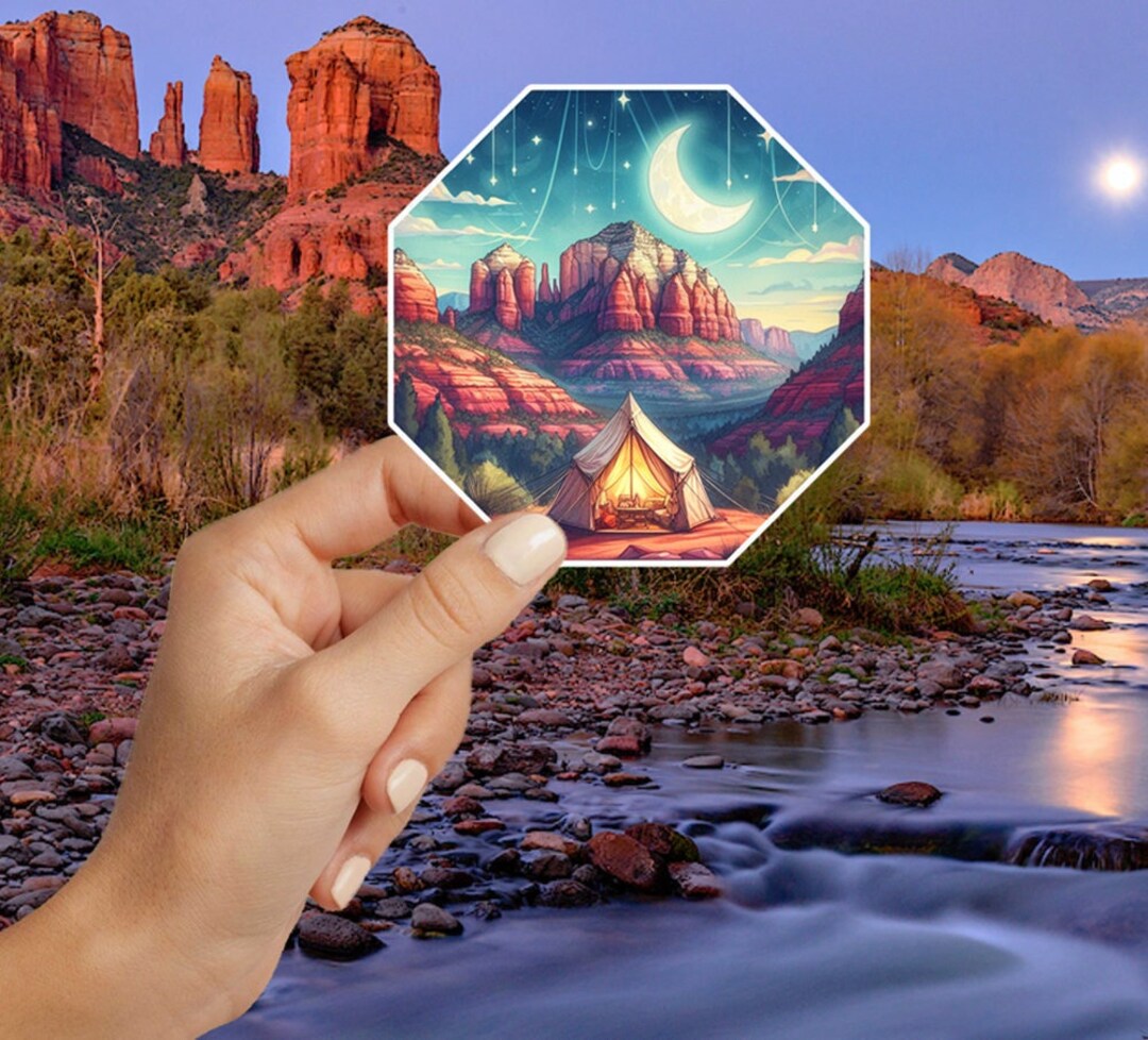 Nature Sticker, Sedona Sticker, Nature Lover Gift, Outdoorsy Gift ...
