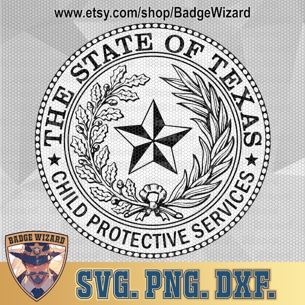 Texas Badge Vector - Etsy