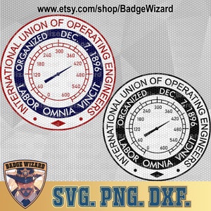 International Union of Operating Engineers Seal SVG , IUOE Seal Cricut ...