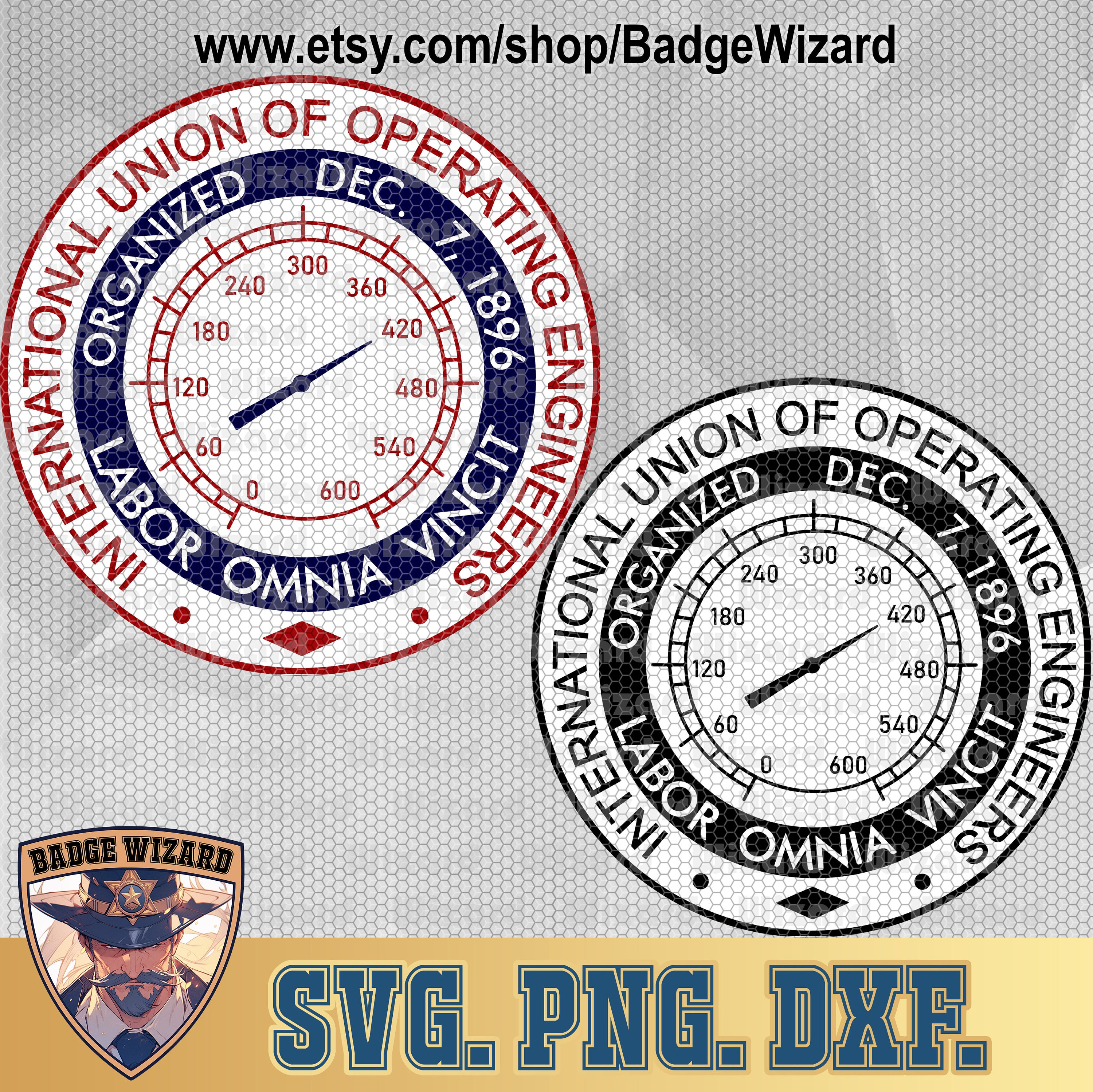 International Union of Operating Engineers Seal SVG , IUOE Seal Cricut ...