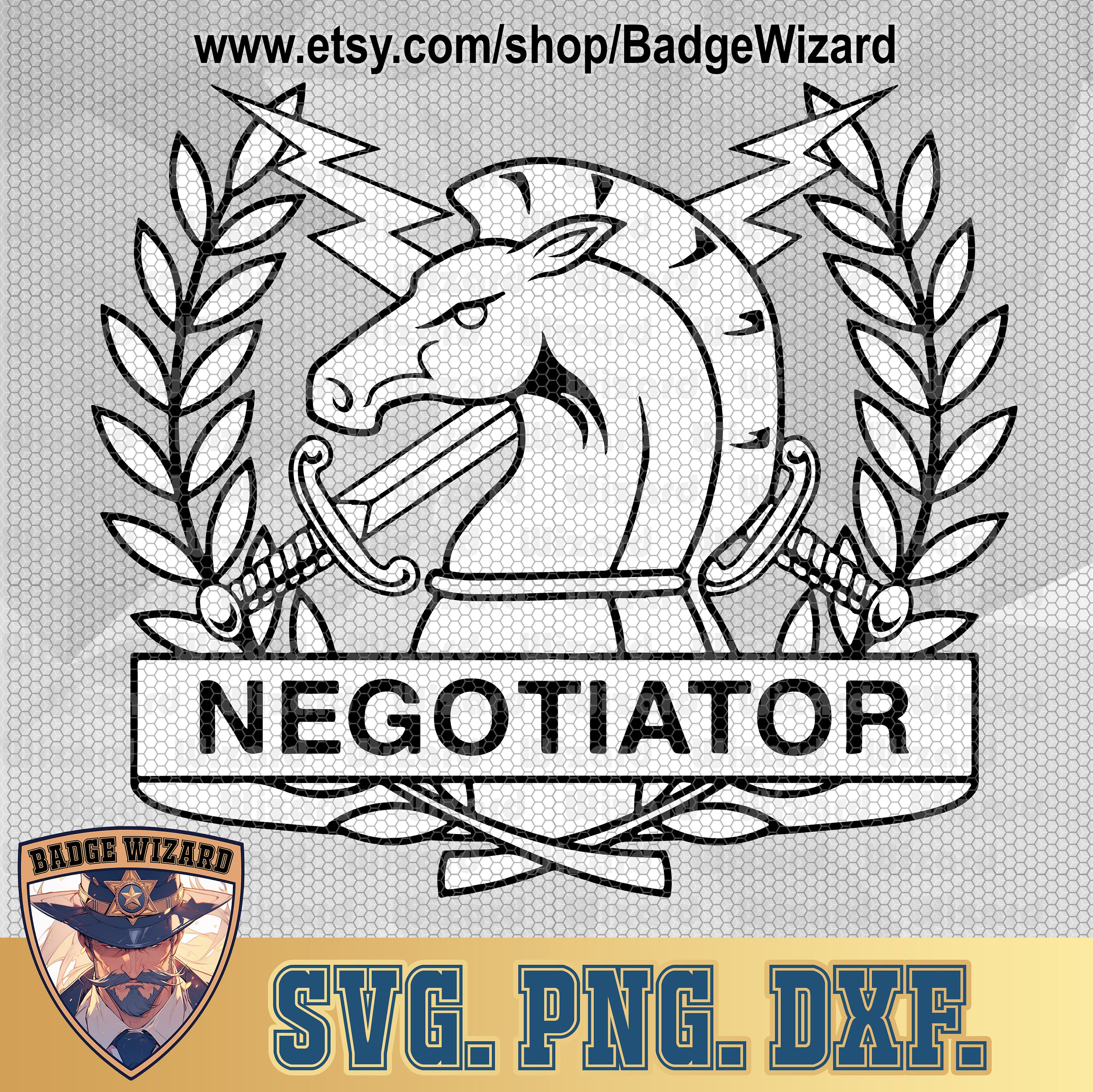 Law Enforcement Negotiator Pin Svg,police Crisis Negotiation PNG, Patch ...