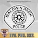 Baldwin Park Police Department SVG, Baldwin Park California Police Dept ...