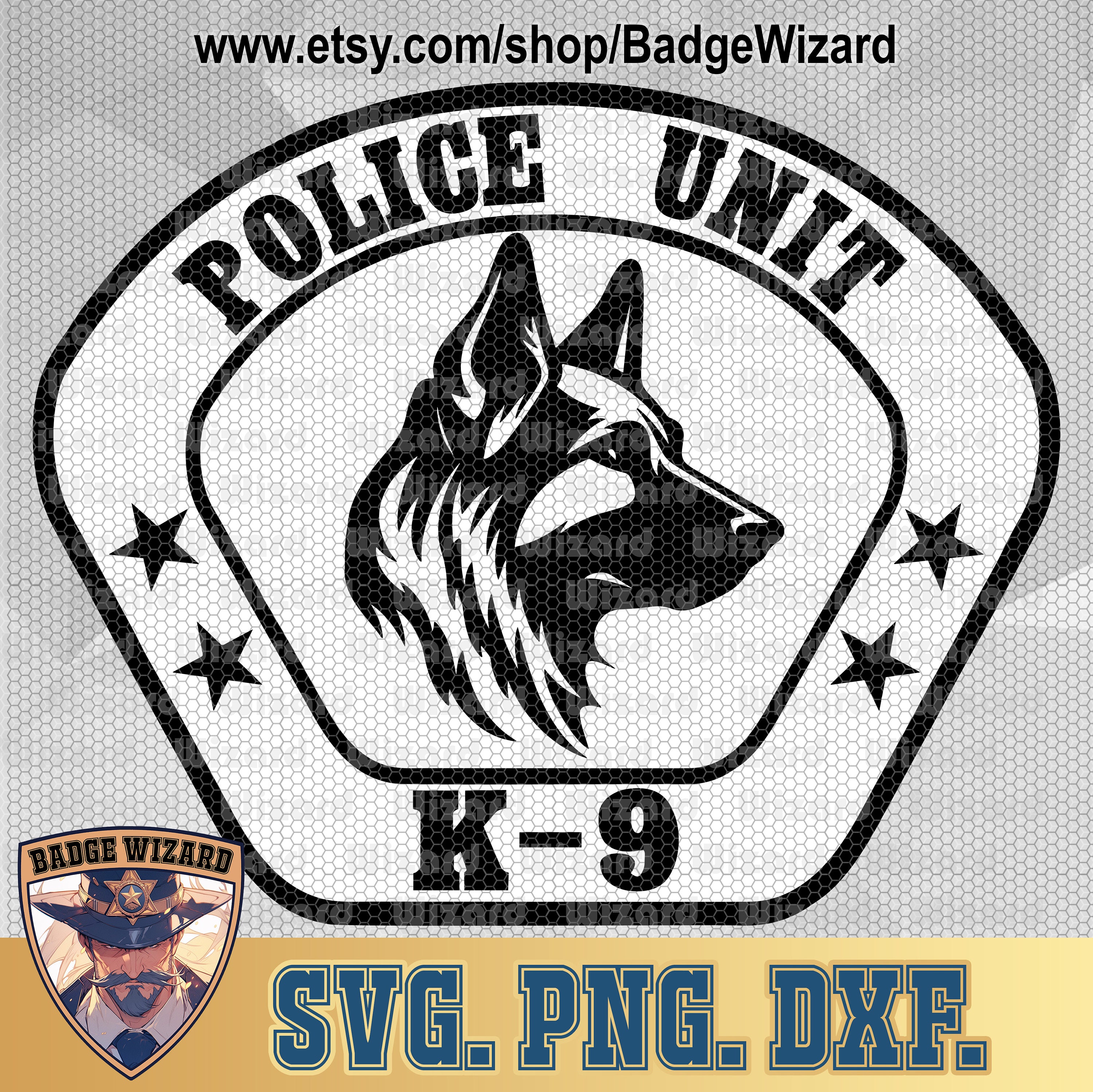 K9 Police Logo Railway Dogs Benevolent Fund