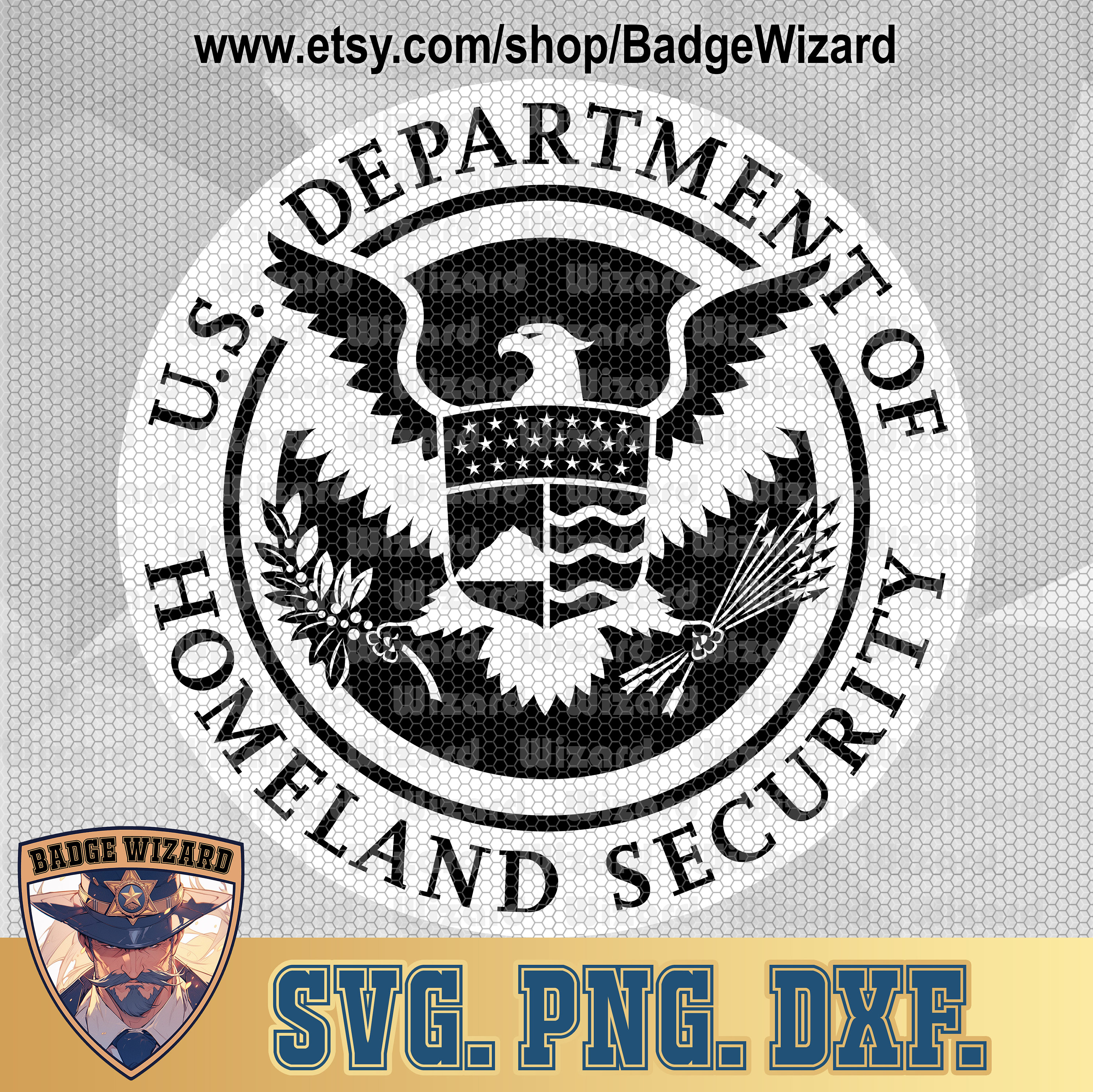 US Department of Homeland Security SVG , Homeland Security Png and Dxf ...