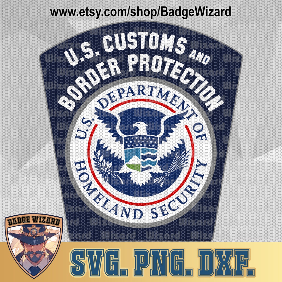 US Customs and Border Protection Colorized SVG , Uscbp Png and Dxf ...