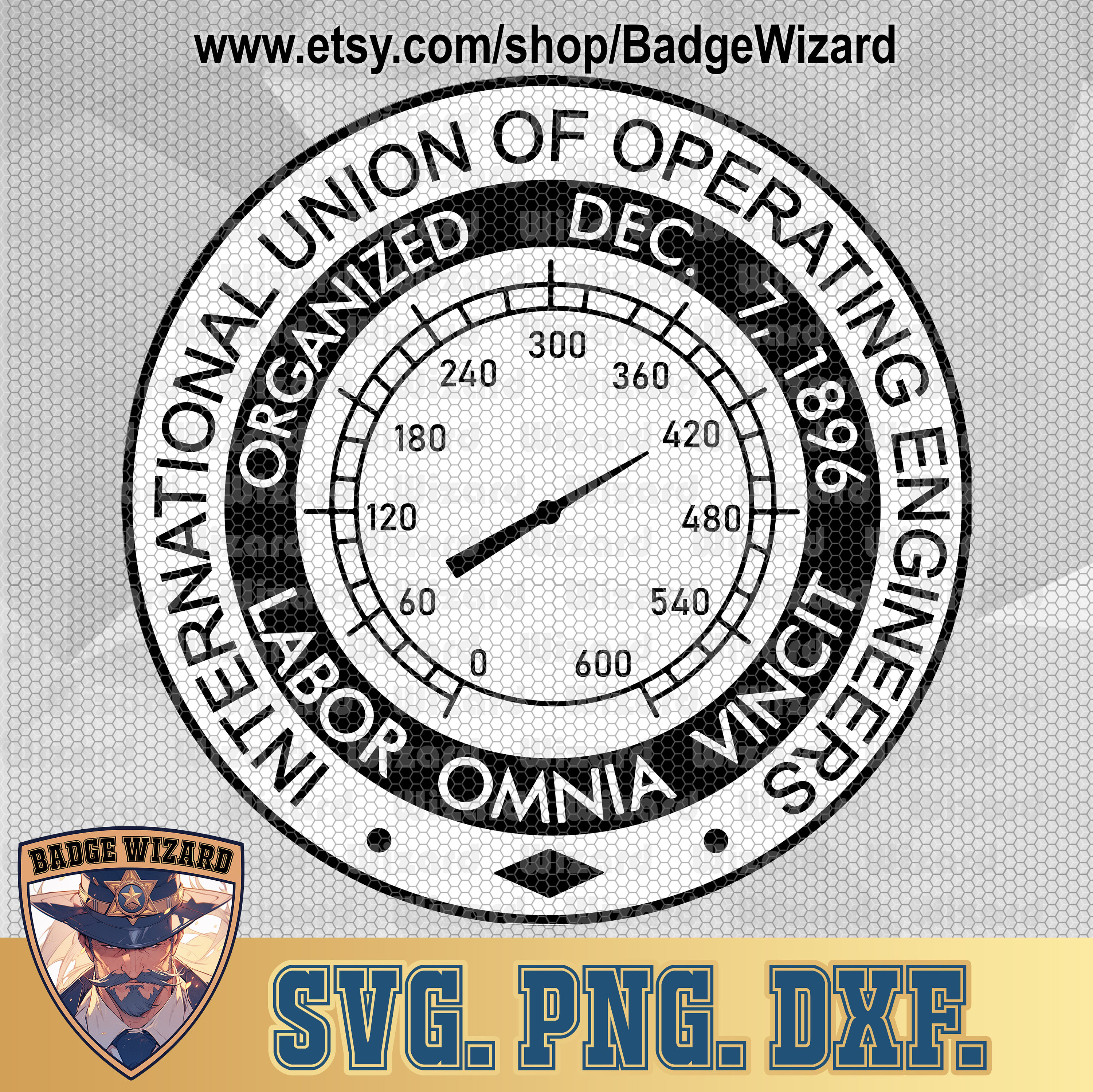 International Union of Operating Engineers Seal SVG , IUOE Seal Cricut ...