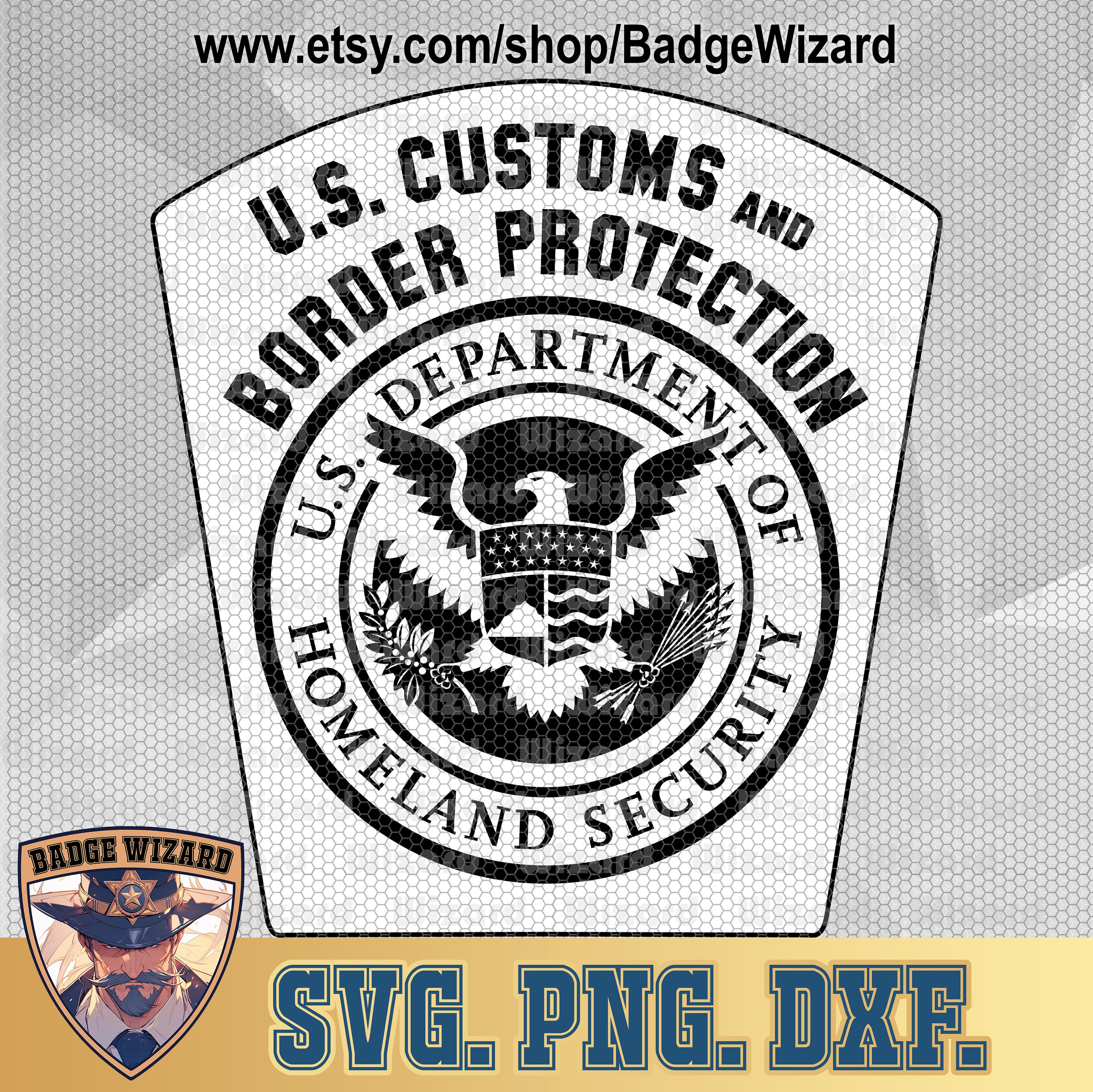 US Customs and Border Protection SVG , Uscbp Png and Dxf, Cricut Ready ...