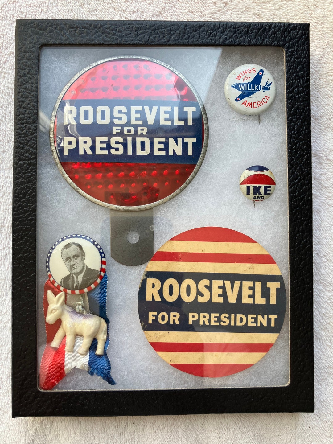 Roosevelt Campaign Memorabilia - Etsy