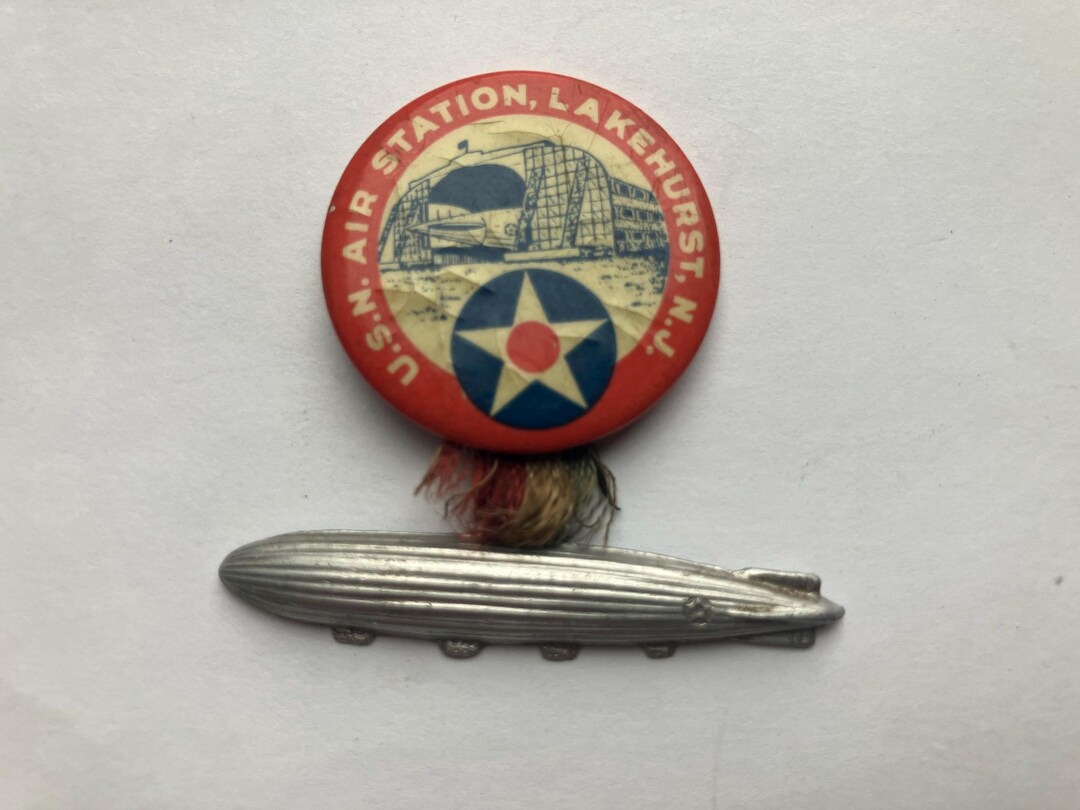 U.S.N. - AIRSHIP PIN - Etsy