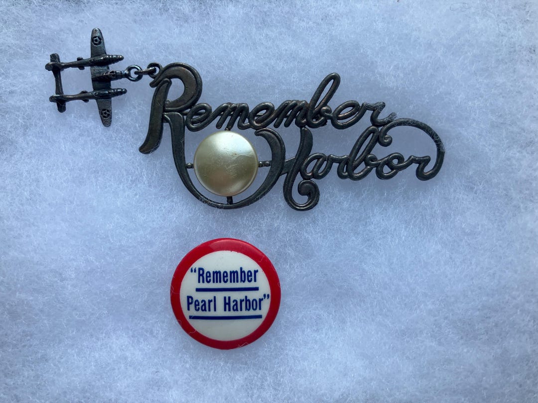 REMEMBER PEARL HARBOR Pin/button Combo - Etsy