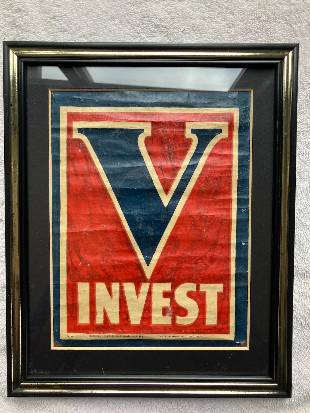 Framed WW-2 Poster/ Picture - Etsy
