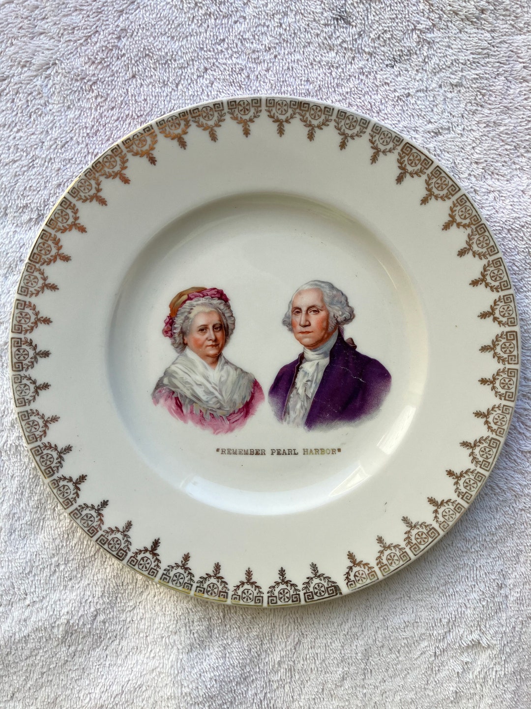 George Washington RPH Plate - Etsy