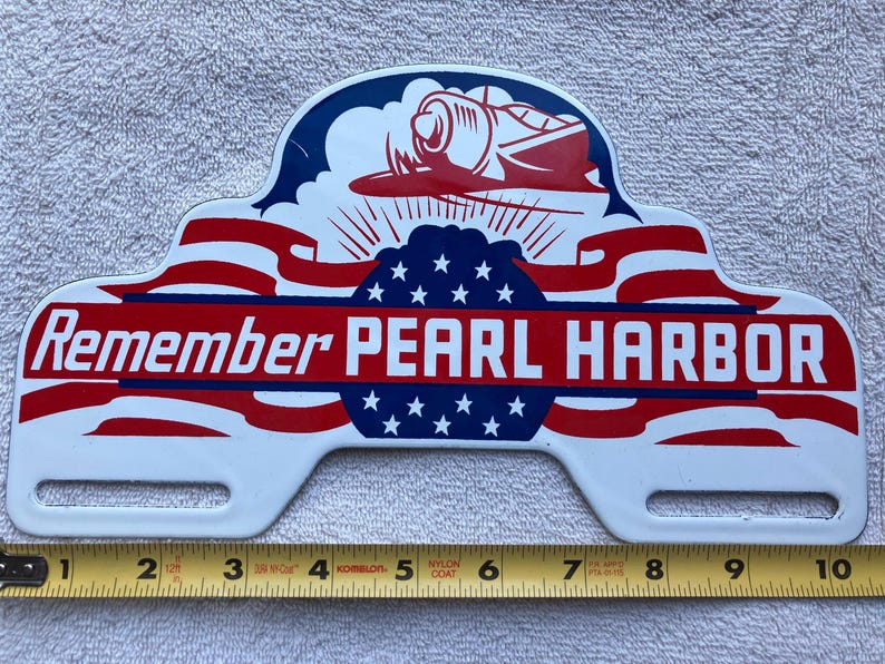 REMEMBER PEARL HARBOR Topper - Etsy