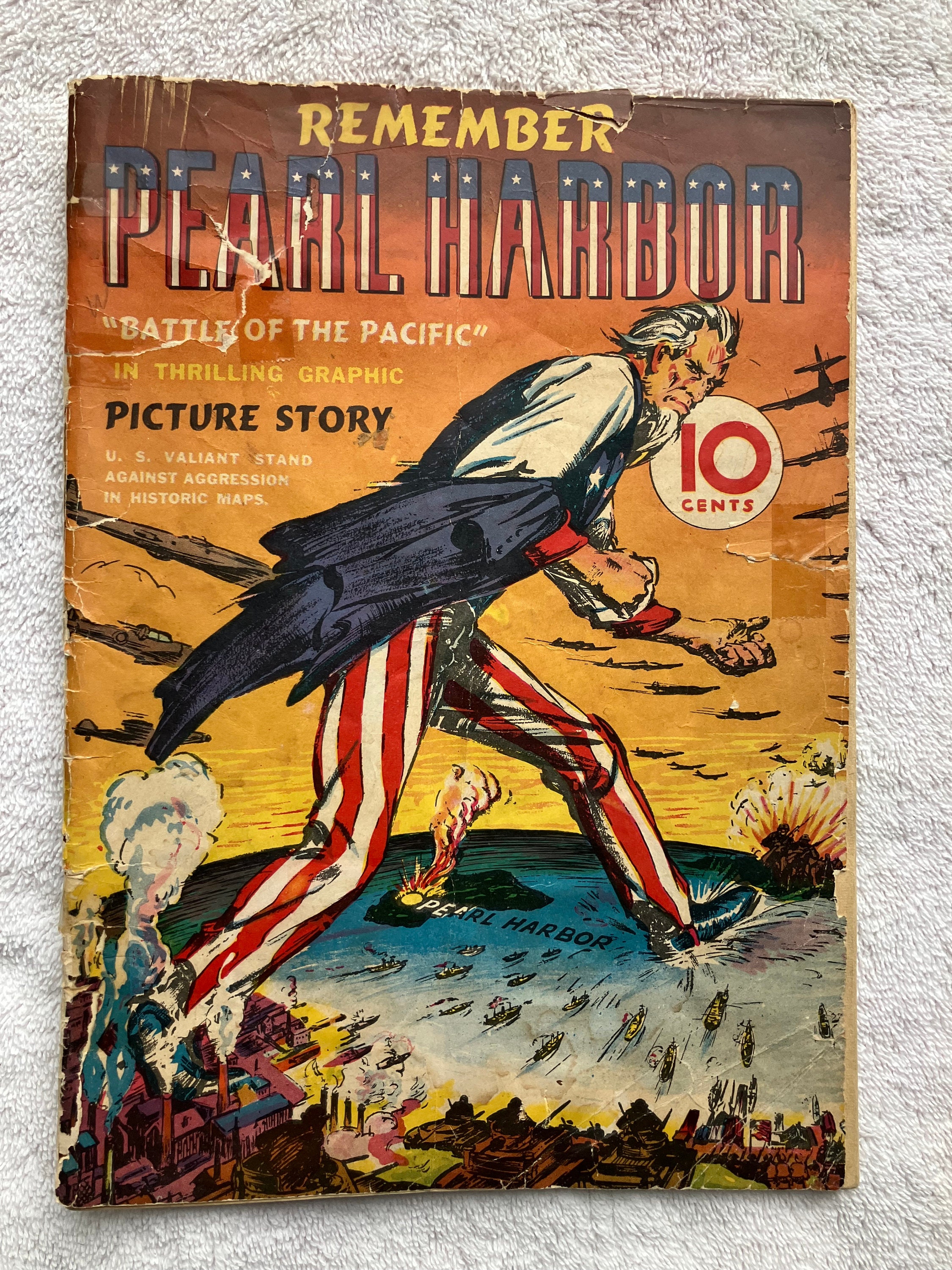 Remember Pearl Harbor Comic Book - Etsy