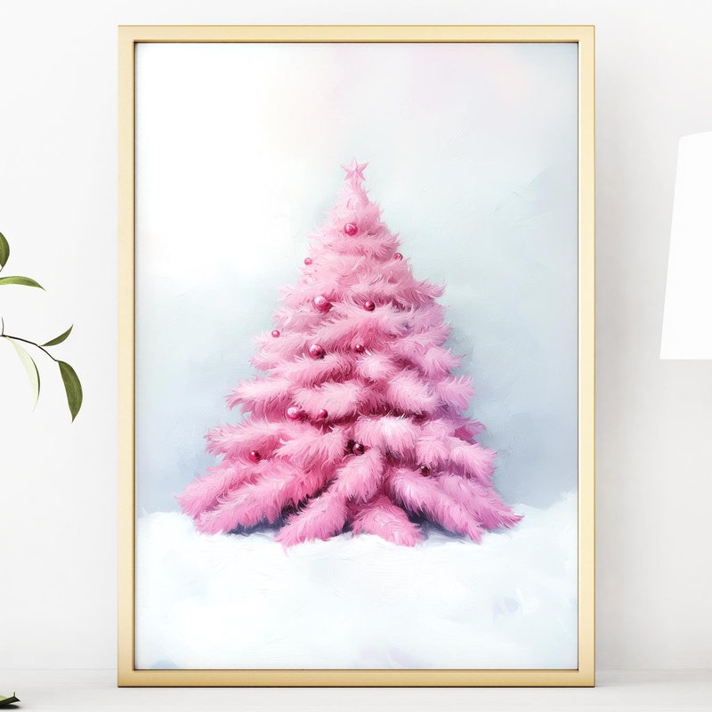 Pink Feather Tree - Etsy