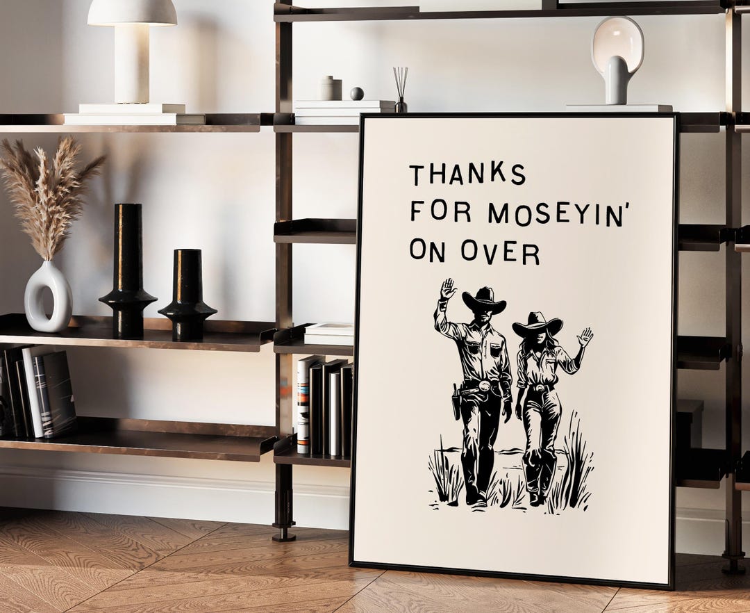 Texas Ranch Printable Art Minimalist Southern Charm Texas Poster ...