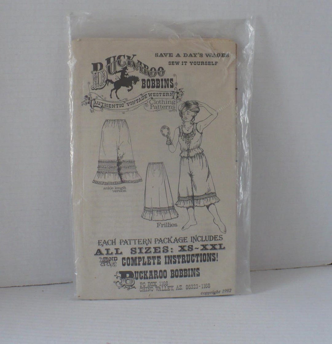 Vintage Pattern From "buckaroo Bobbins" for Old Fashionled Western ...