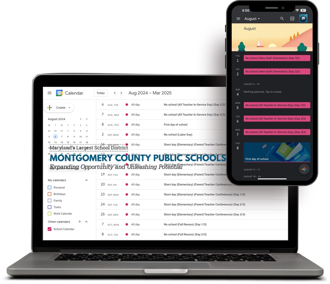MCPS - Montgomery County Public Schools Academic Calendar 2025-2026 ...