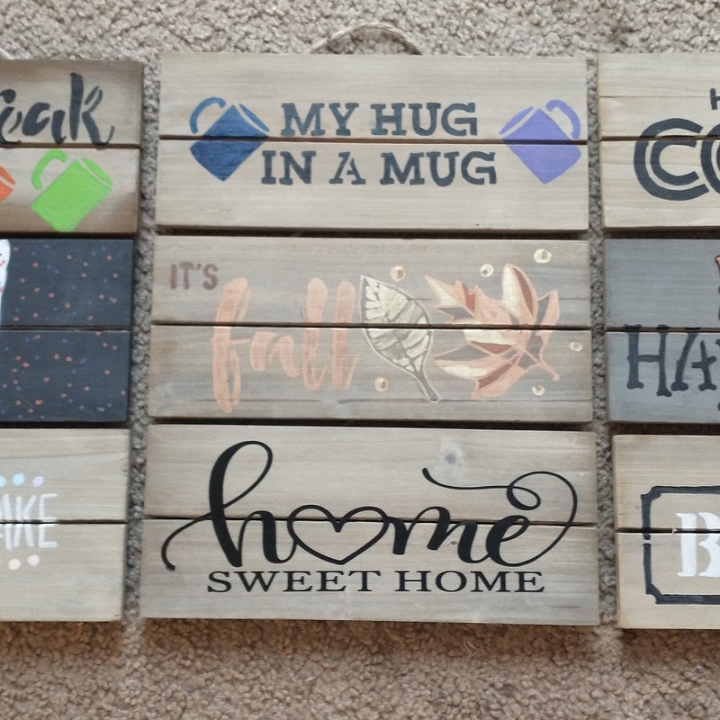 Wood Plank Signs - Etsy