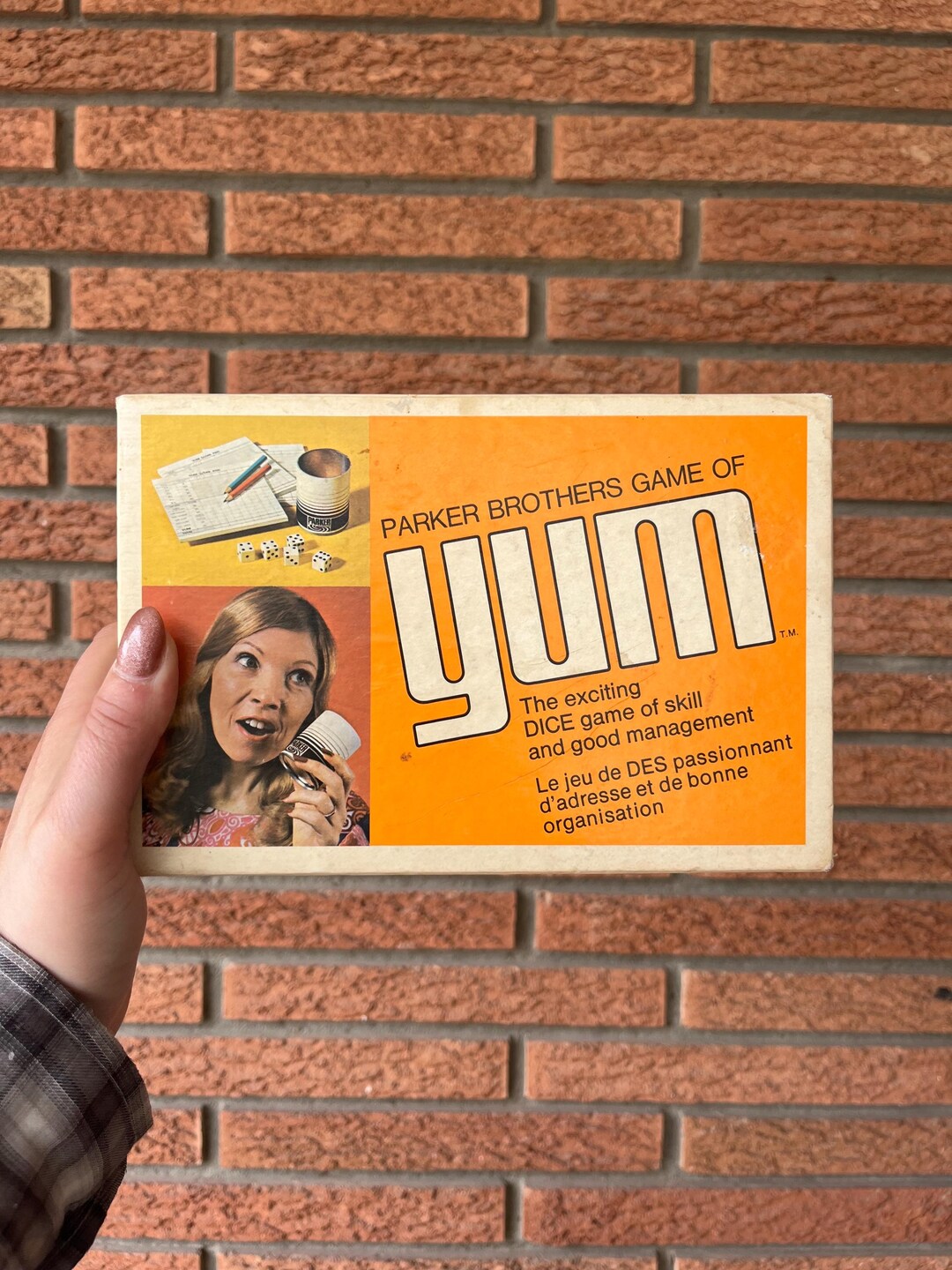 Vintage Yum Dice Game With Score Cards, Vintage Boardgame, Dice Game - Etsy
