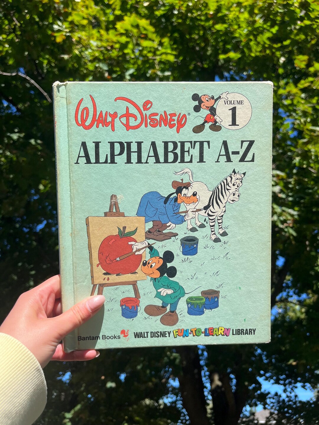 Alphabet A-Z, Volume 1, Walt Disney, Bantam Books, Walt Disney Fun to ...