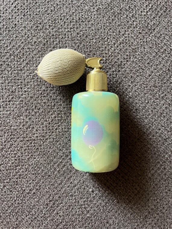 Vintage Genuine Alabaster Perfume Bottle with Puffer/… - Gem