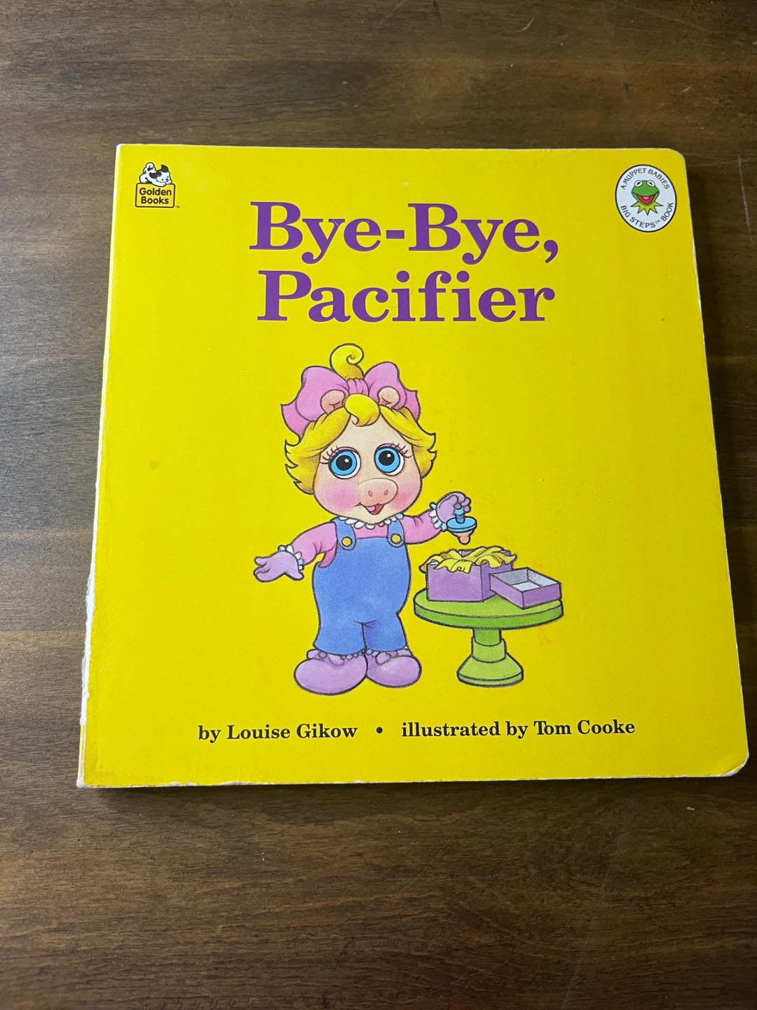 Muppet Babies "bye-bye, Pacifier" Board Book - A Golden Naptime Tale ...