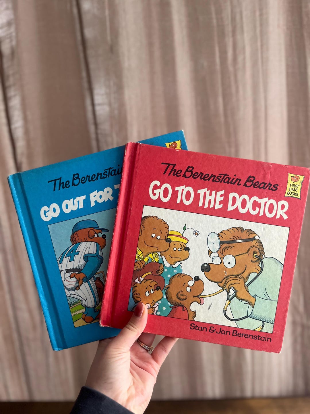 1986 the Berenstain Bears… Go Out for the Team and Go to the Doctor by ...