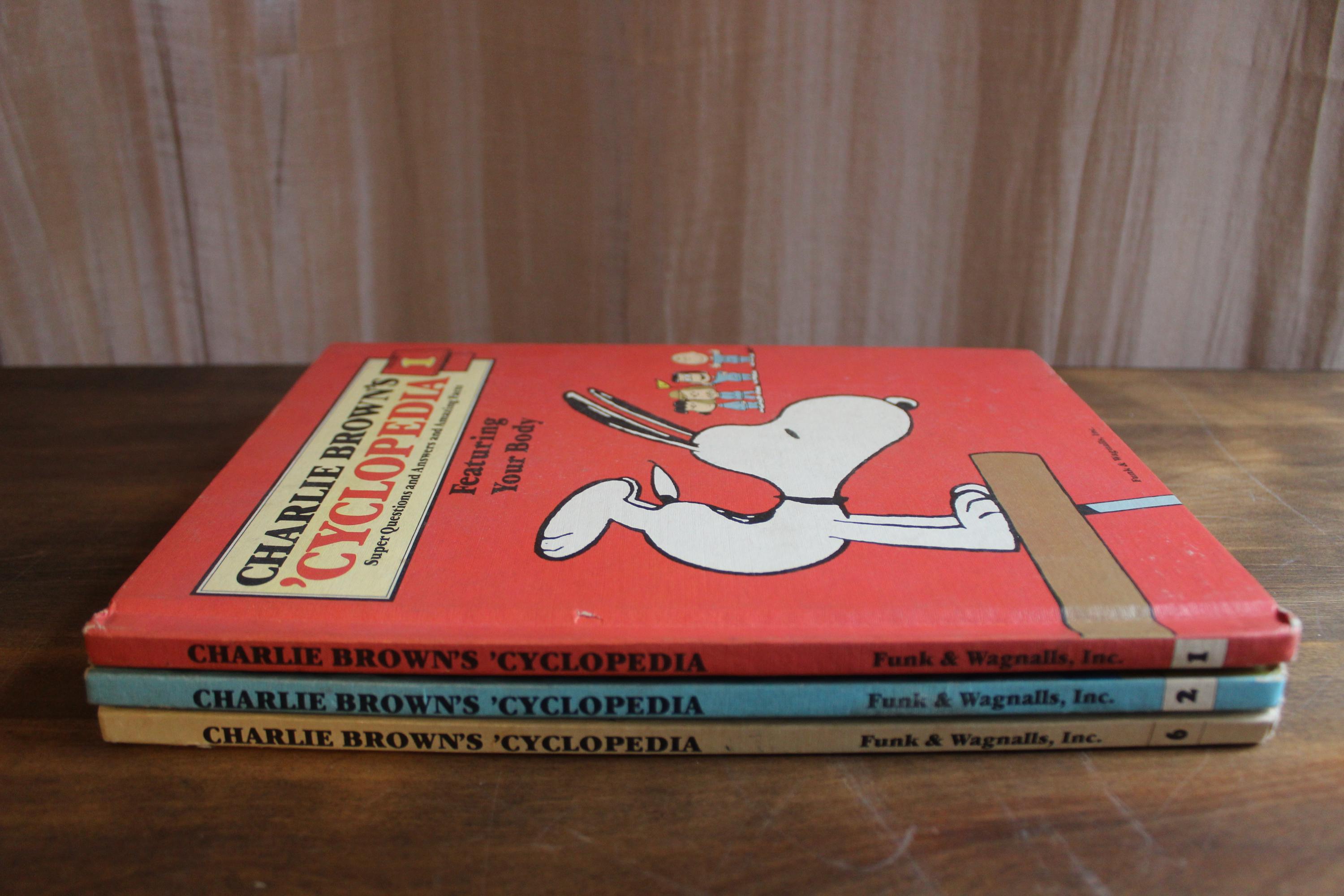 Vintage Charlie Brown 'cyclopedia 1980s Charlie Brown Encyclopedia ...