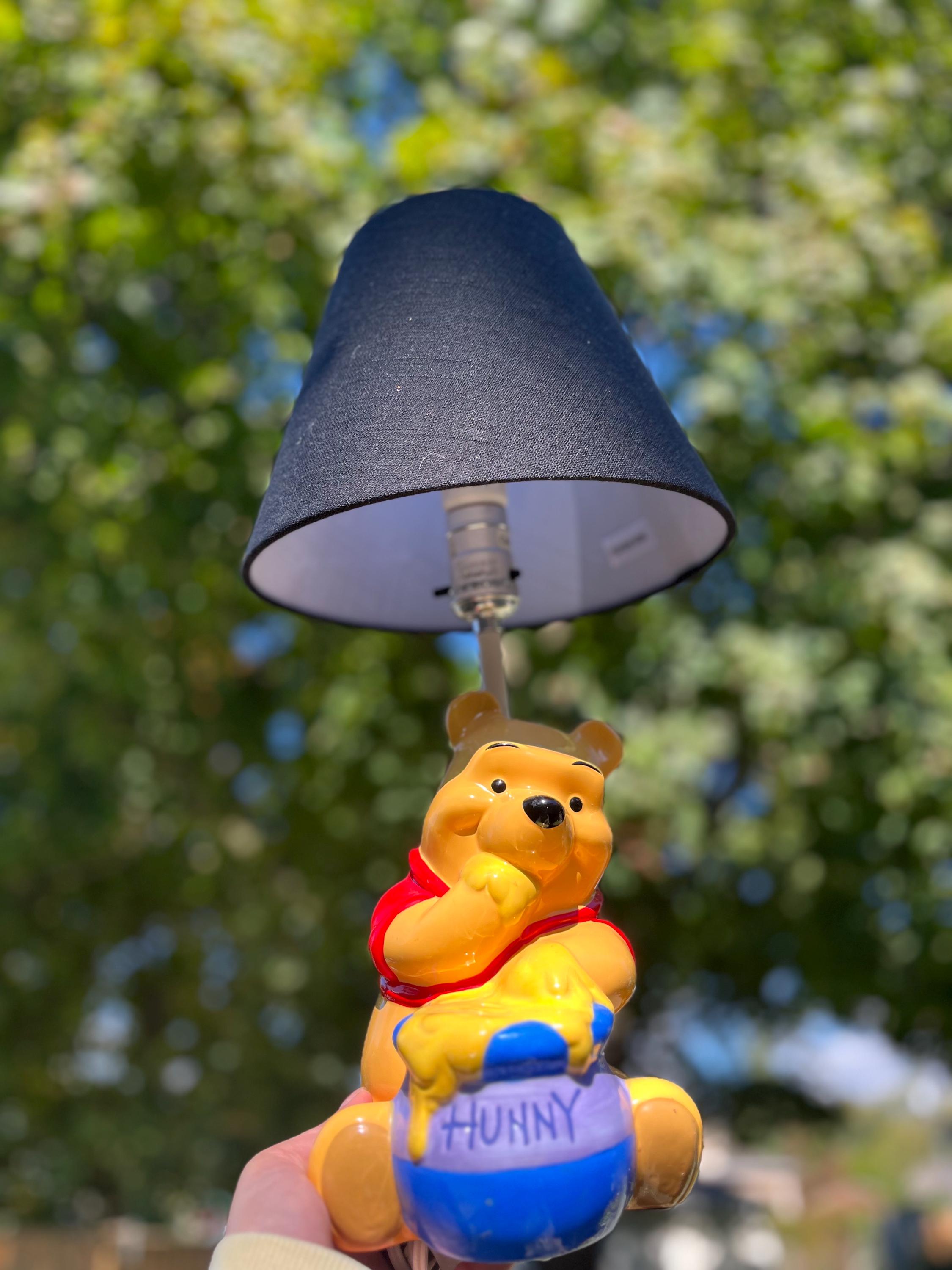 Winnie the Pooh Lamp With Shade - Etsy